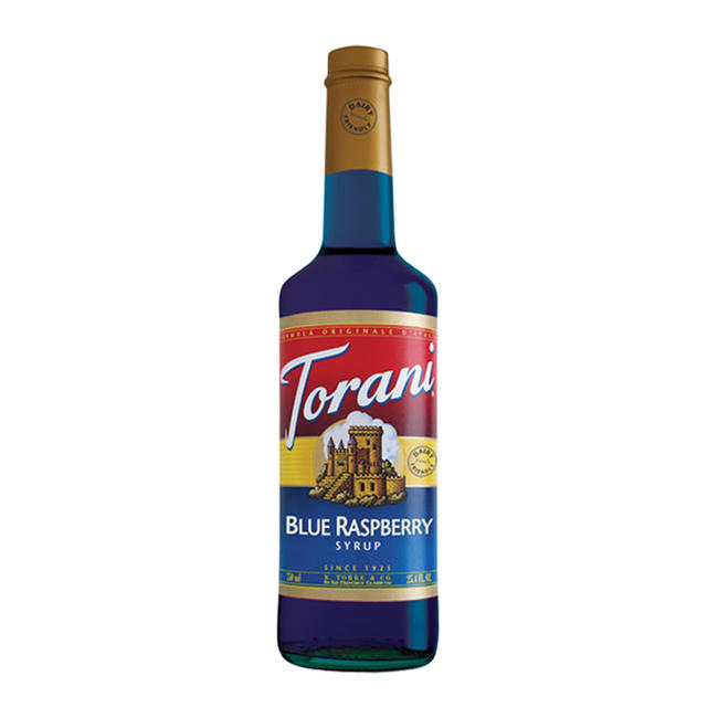 Torani Blue Raspberry Dairy Friendly Syrup PET
