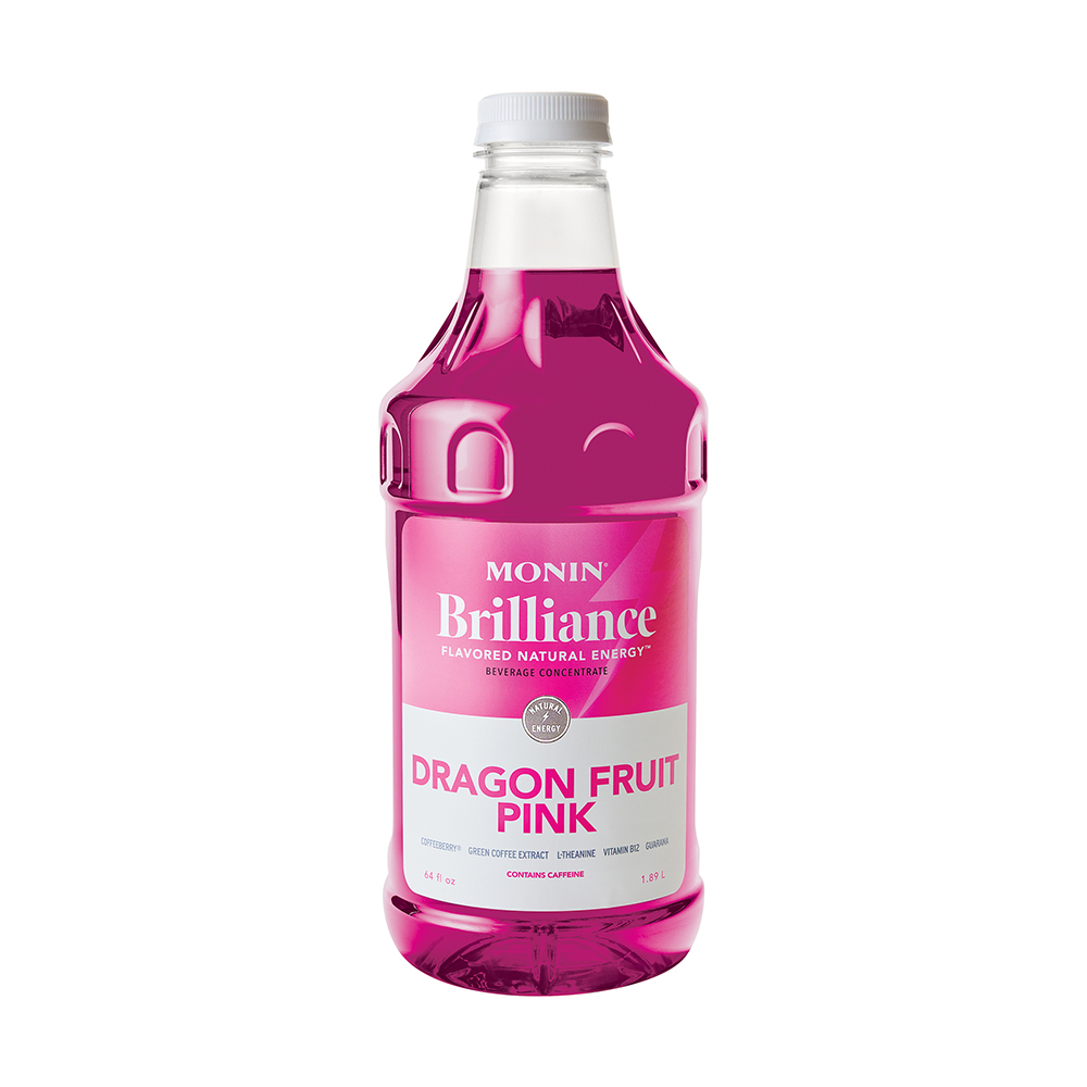 Monin Brilliance Dragon Fruit Pink Natural Energy