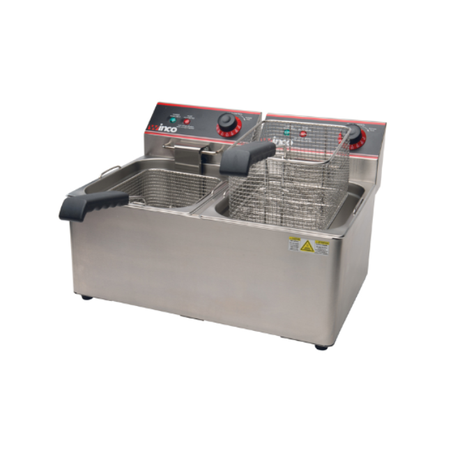 Electric Fryer Split Pot