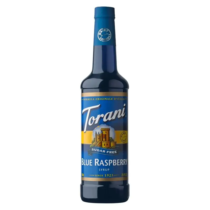 Torani Blue Raspberry Dairy Friendly Sugar Free Syrup PET