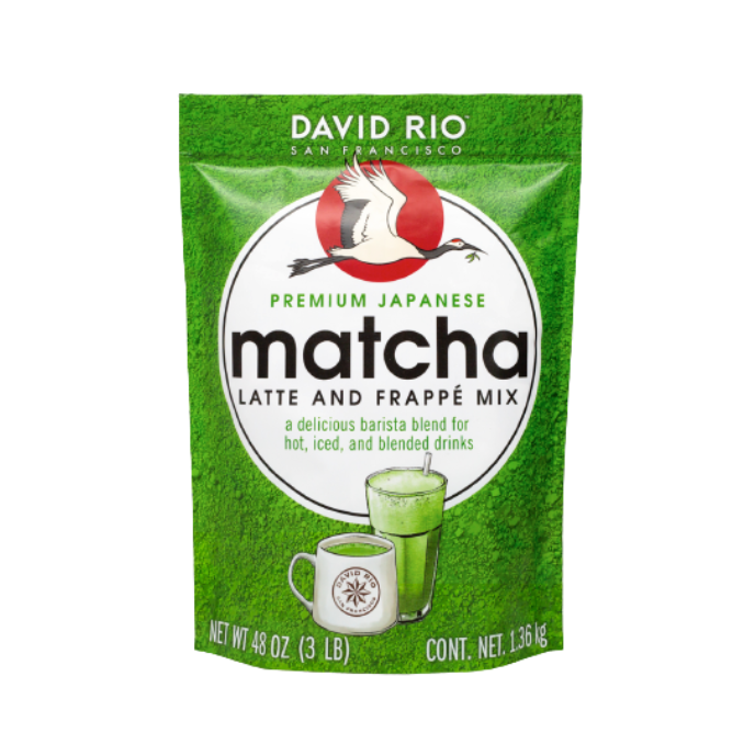 David Rio Matcha Latte and Frappe Mix
