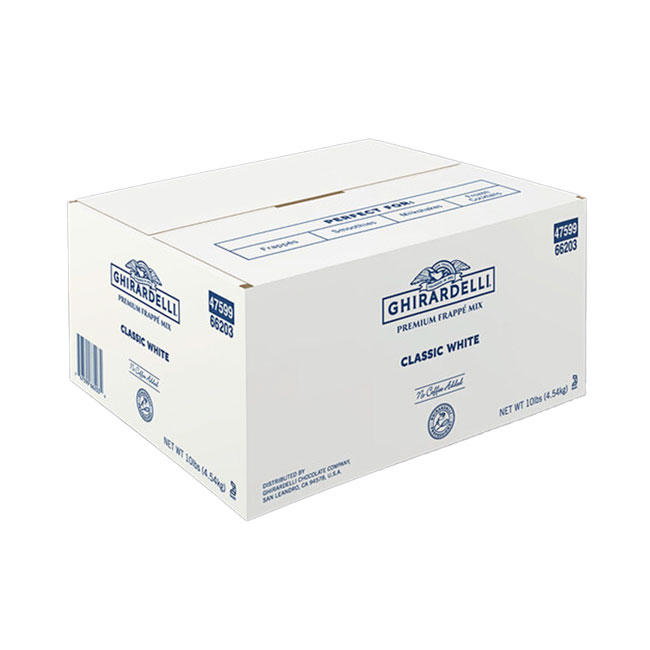 Ghirardelli Classic White Frappe 10 lb